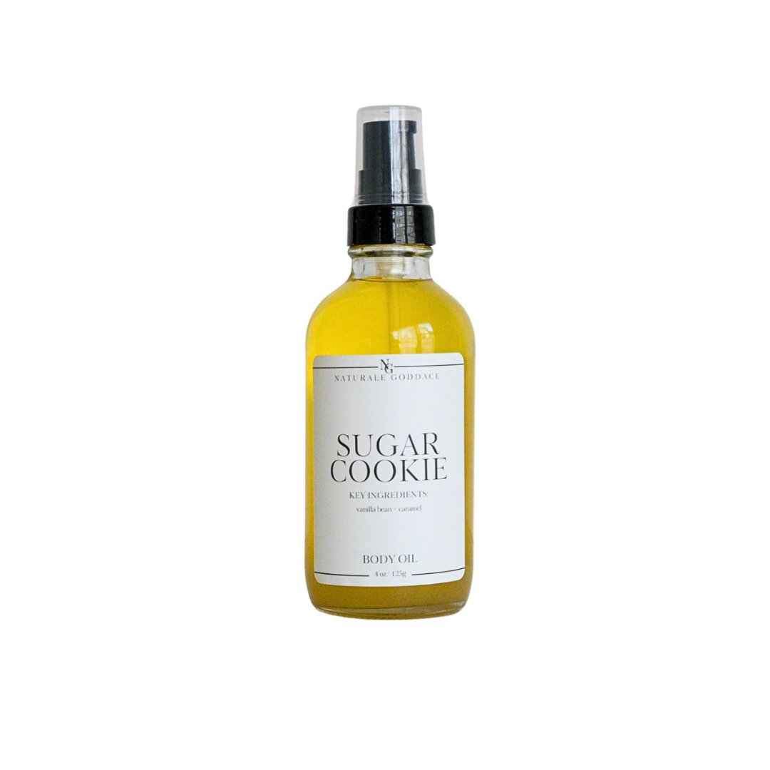 Sugar Cookie Body Oil | Vanilla Bean + Caramel – Naturale Goddace ...